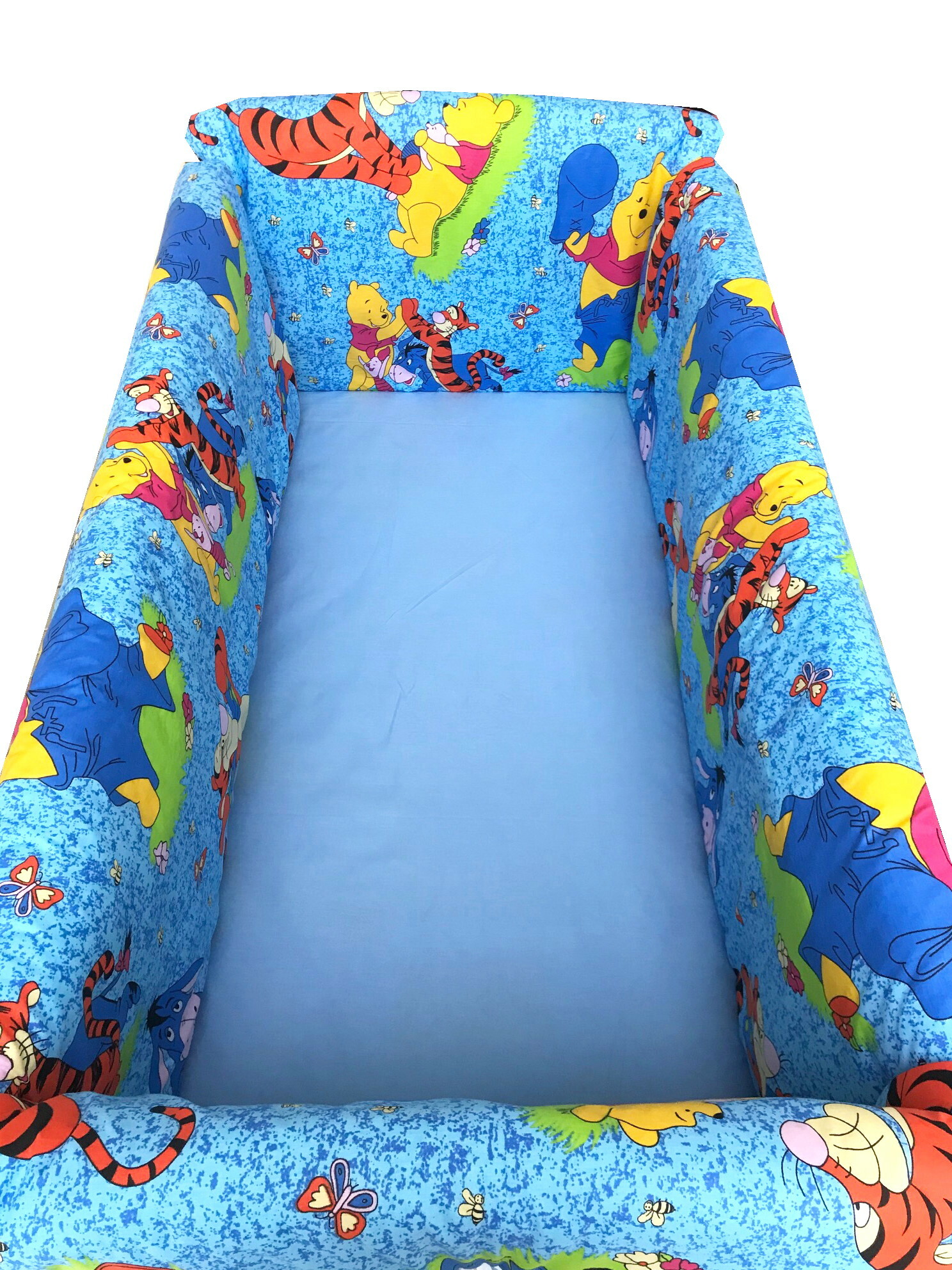 Set Aparatori laterale protectii pat bebe Maxi - Cusute cu mult drag!