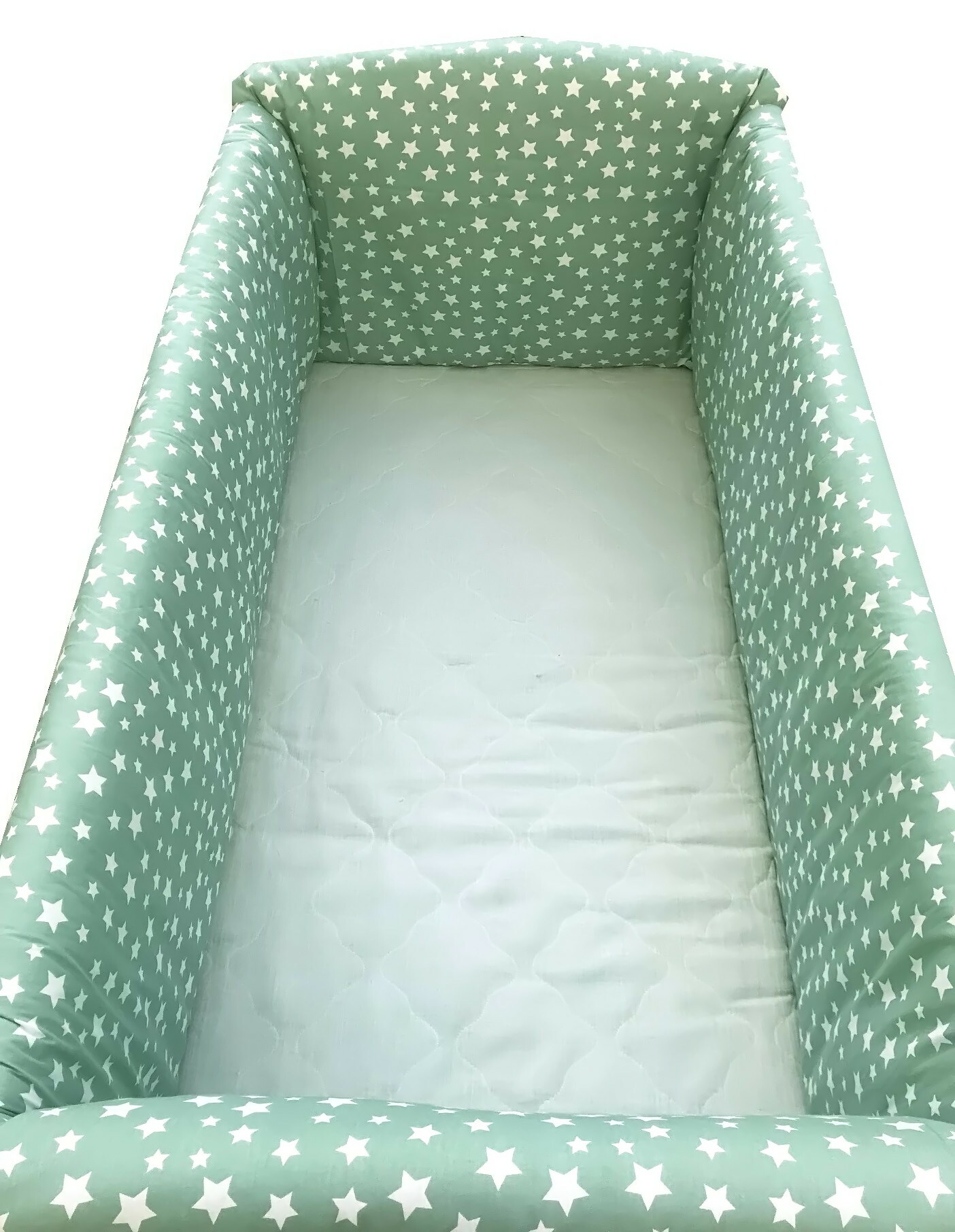Set Aparatori laterale protectii pat bebe Maxi - Cusute cu mult drag!